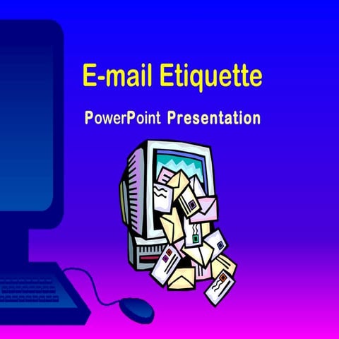 E mail etiquette | PPT