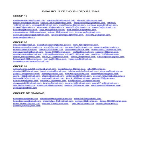 E mail rolls of english ... | DOCX