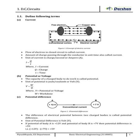 EEE PDF CHAPTER 1 ABOUT THE DC CIRCUITS .pdf