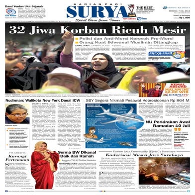 E paper surya 7 juli 2013 | PDF
