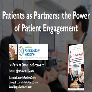 Are you ready to partner with empowered, engaged e-patients? | PDF