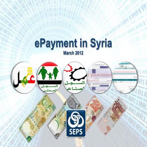 E payment in syria - ss | PPT