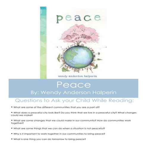 E peace reading questions | PDF