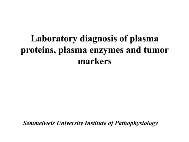 Interpreting serum protein electrophoresis | PPT