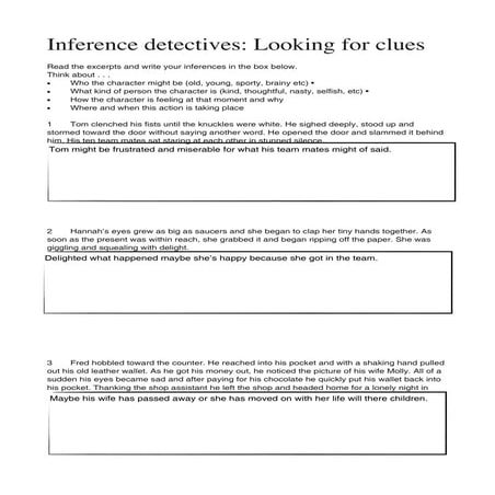 Making inferences and drawing conclusions | PPT