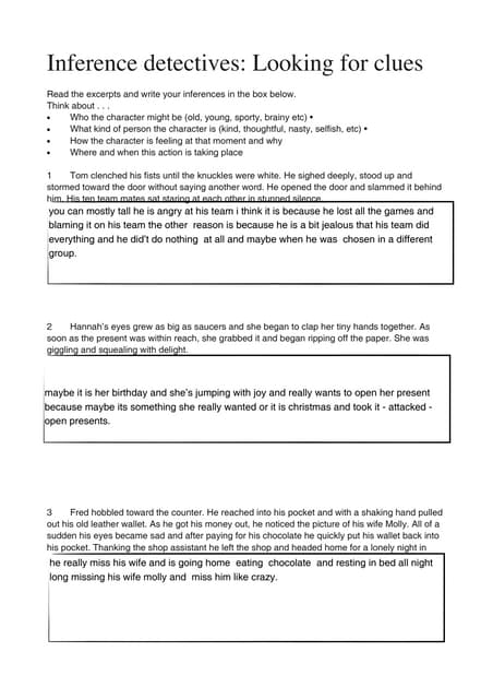 Inferencing+power point | PPT