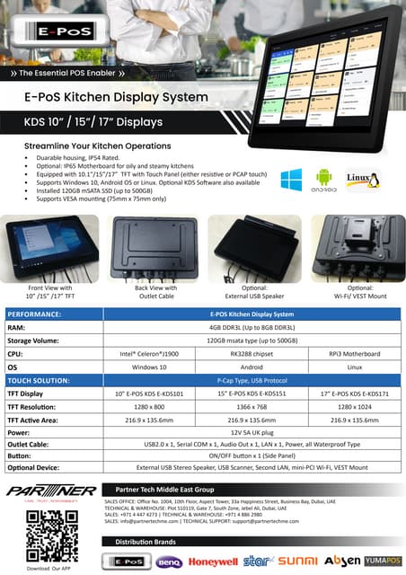 CD-101C CUSTOMER DISPLAY | PDF