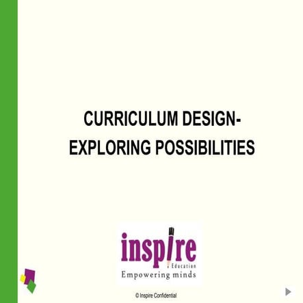 Curriculum Design | PPTX
