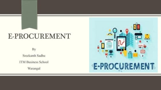 Government e- MarketPlace (GeM) | PPT