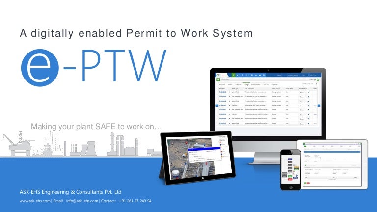 Digitizing Your PTW (Permit to Work) Process | e-PTW Software | ASK-E…