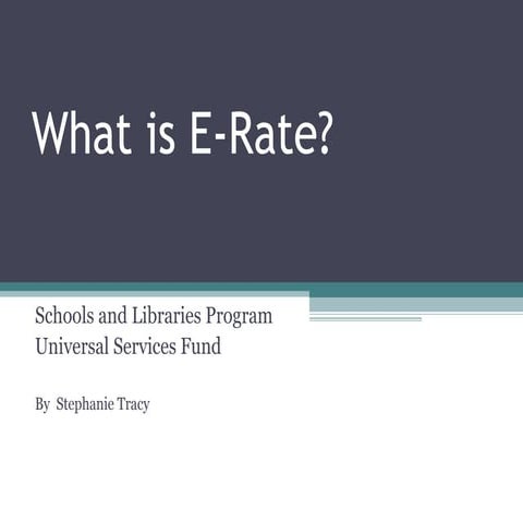E rate | PPT