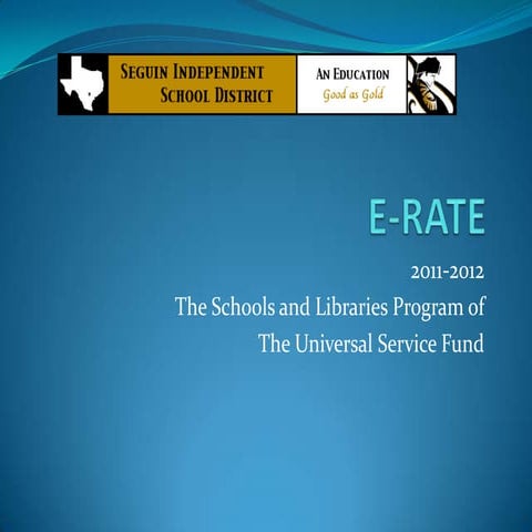 E rate | PPT