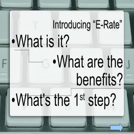 E-Rate Powerpoint Presentation | PDF