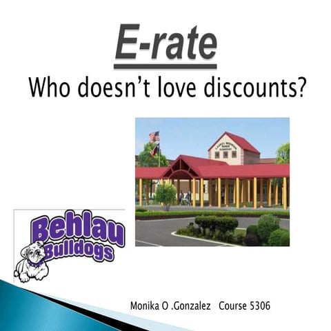 E rate presentation[1] | PPTX