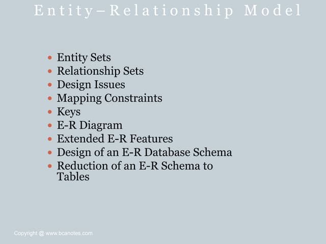Mapping cardinality (cardinality constraint) in ER MODEL | PPTX