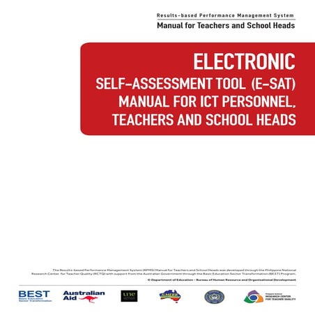 06 Electronic-Self Assessment Tool | PDF