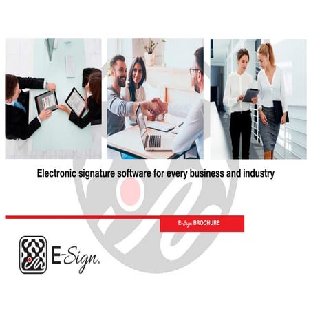 E-Sign Brochure | PPT