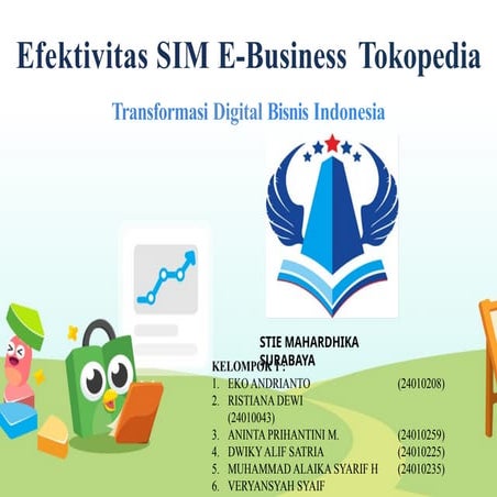 Mempelajari tentang Tokopedia dan e-commerce | PPTX