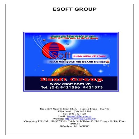 E Soft Group | PDF