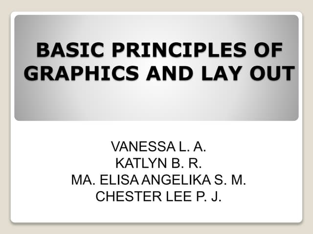 Empowerment Technologies - Principles of Visual Message and Design ...