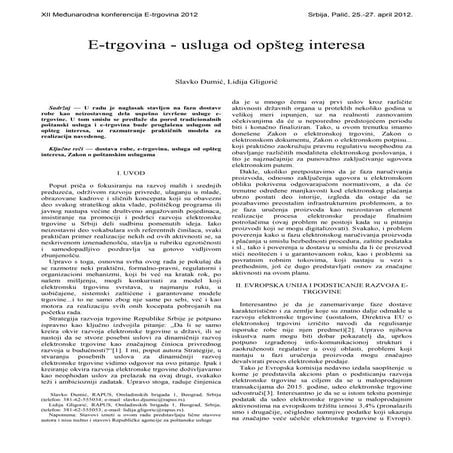 Elektronska trgovina | PPT
