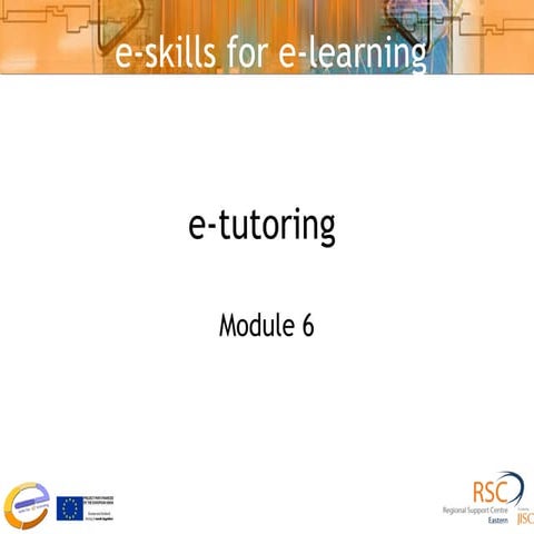 E Tutoring Intro | Ppt