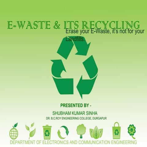 E waste | PPT