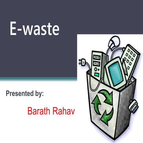 E-Waste | PPT
