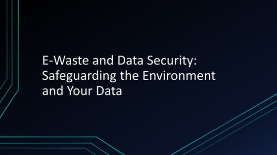 E waste Recycling facts by Numbers.pdf