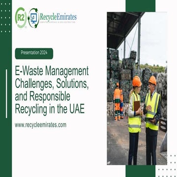 E-Waste Management Challenges, Solutions, and Responsible Recycling in ...