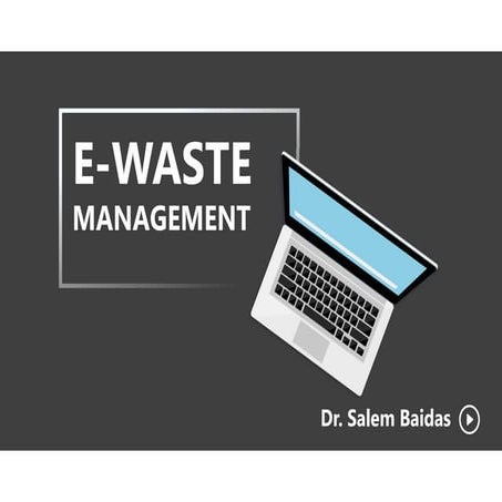 E Waste Management | PDF