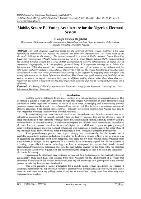 NFC BASED VOTING SYSTEM with NFC BASED VOTING SYSTEM | PDF | Internet | Computing