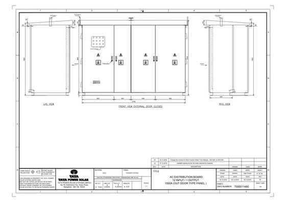 MCC PANEL WIRING, GA and BOM Sample | PDF