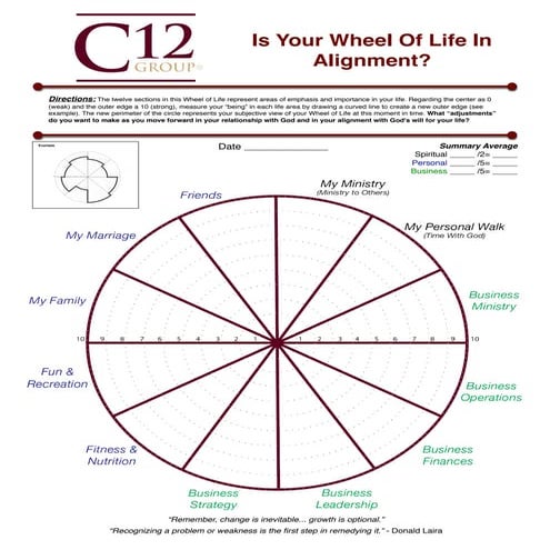 C12 Wheel Of Life - 2015 | PDF