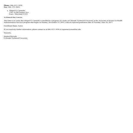 EnrollmentVerificationLetter (3) | PDF