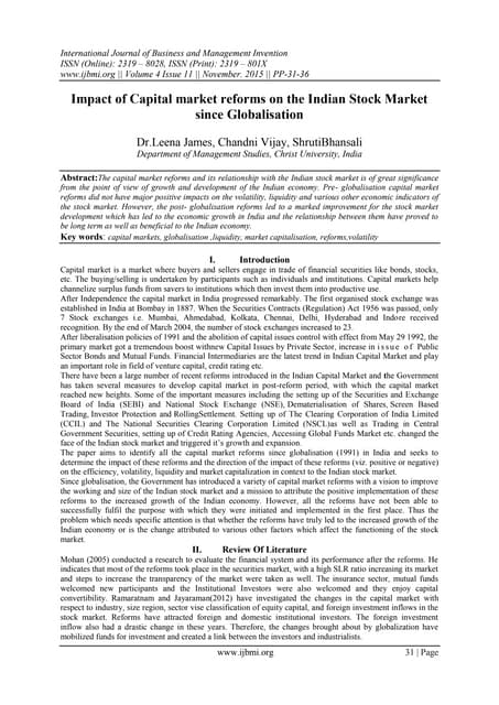 FINANCIAL MARKET IN INDIA | PPT