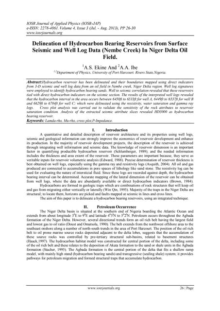 Geology, Stratigraphy and Petroleum Potentials of the Borno Basin | PPTX