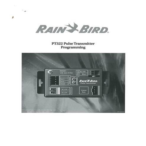RainBird Flow Monitor | PDF