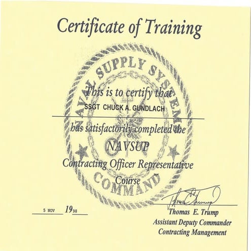 Contracting Officer Representative Course 11:98 | PPT