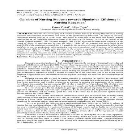 The Effectiveness of Low Fidelity Simulation in the Training of ...