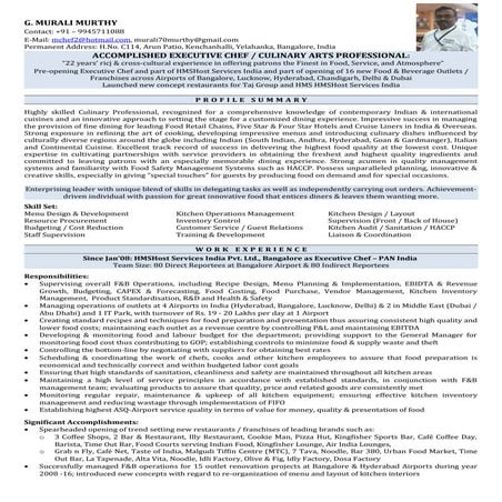 G Murali Murthy CV | DOC