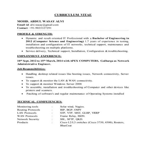 M.A.Wasay Alvi | DOCX