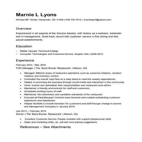 Jill Resume | DOC