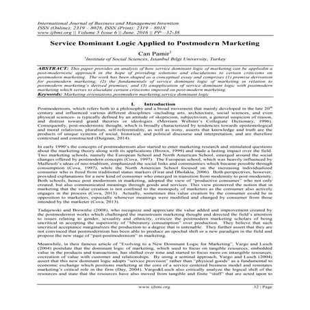 Postmodern marketing | PPTX