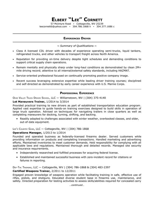 Chester resume revised | DOCX