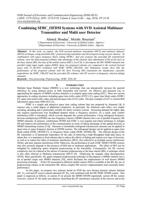 Fpga implementation of mimo | PDF