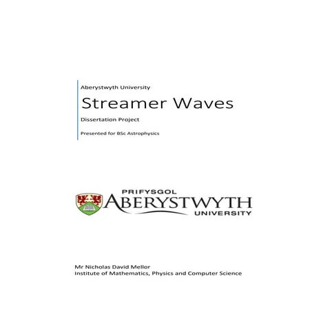 Streamer waves, final version | PDF