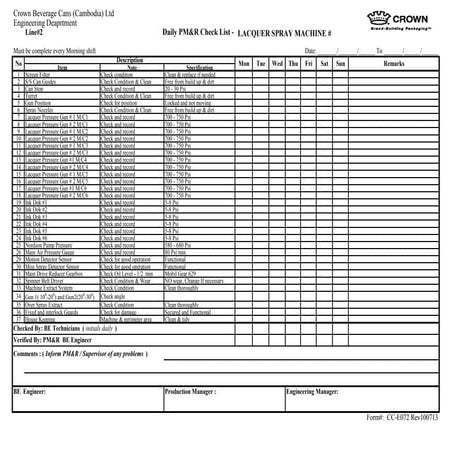E072 pmr daily lsm rvv (l2) rev100713 | PDF