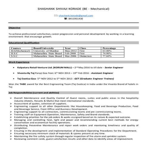 shash resume new (1) | DOCX
