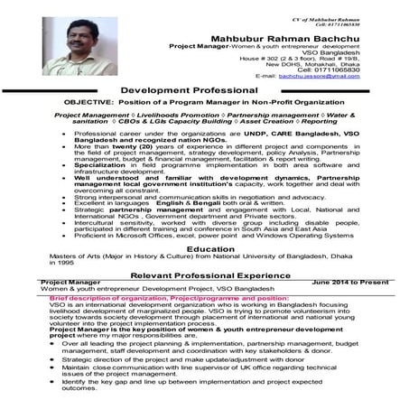 CV_ Mahbubur | DOCX